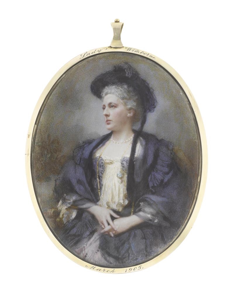Mabel Lee Hankey | Lady Wimborne née Cornelia Henrietta Maria Spencer ...
