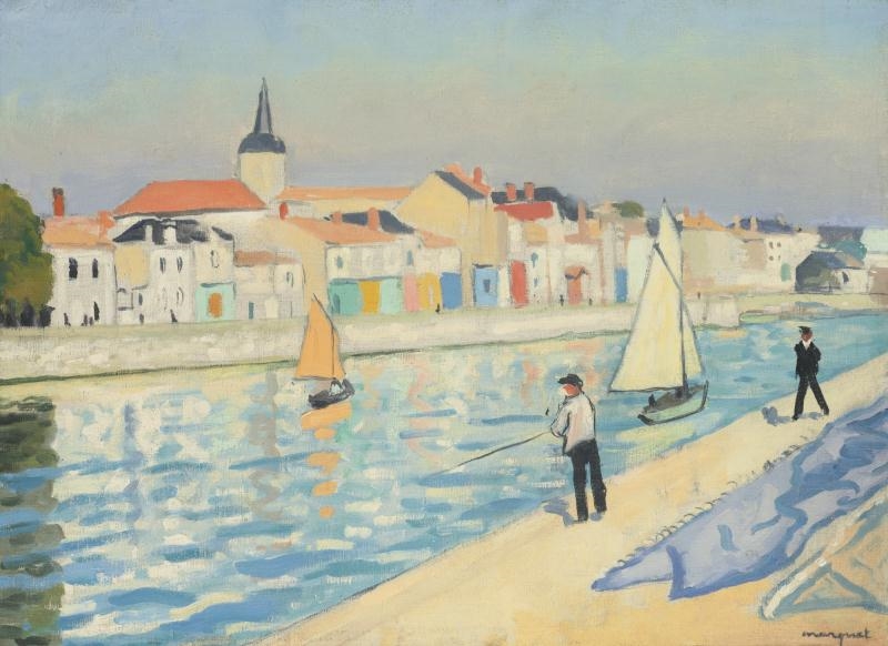 Albert Marquet | Les toits rouges | MutualArt