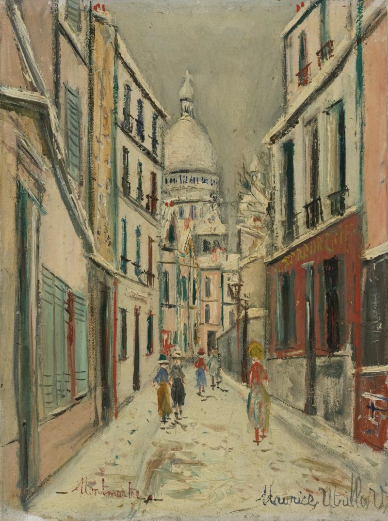 Maurice Utrillo | Montmartre | MutualArt