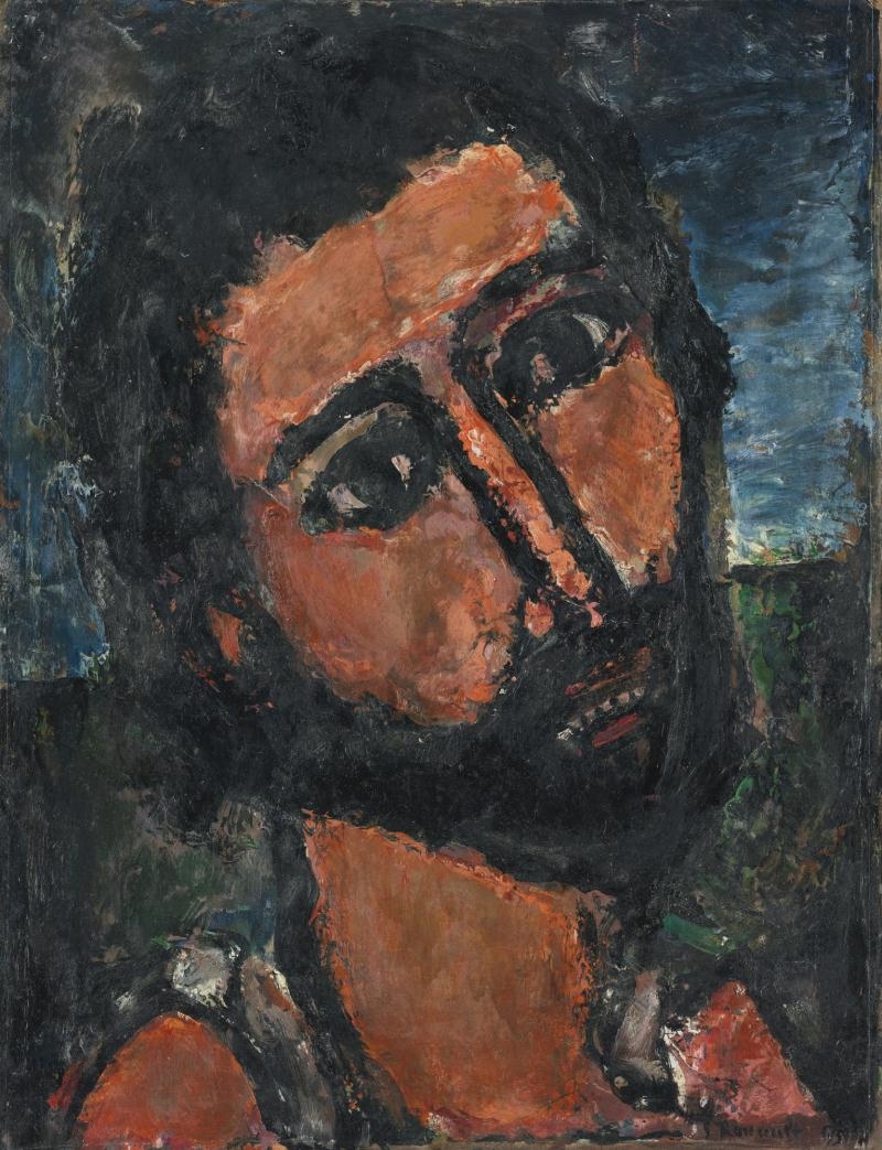 Georges Rouault | JEAN BAPTISTE OU TÊTE DE CHRIST (1931 - 1939) | MutualArt