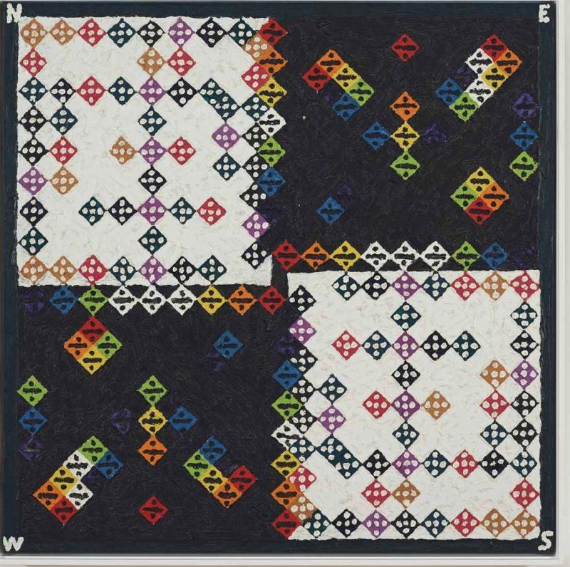 Alfred Jensen | Spectrum-dialectics (1975) | MutualArt