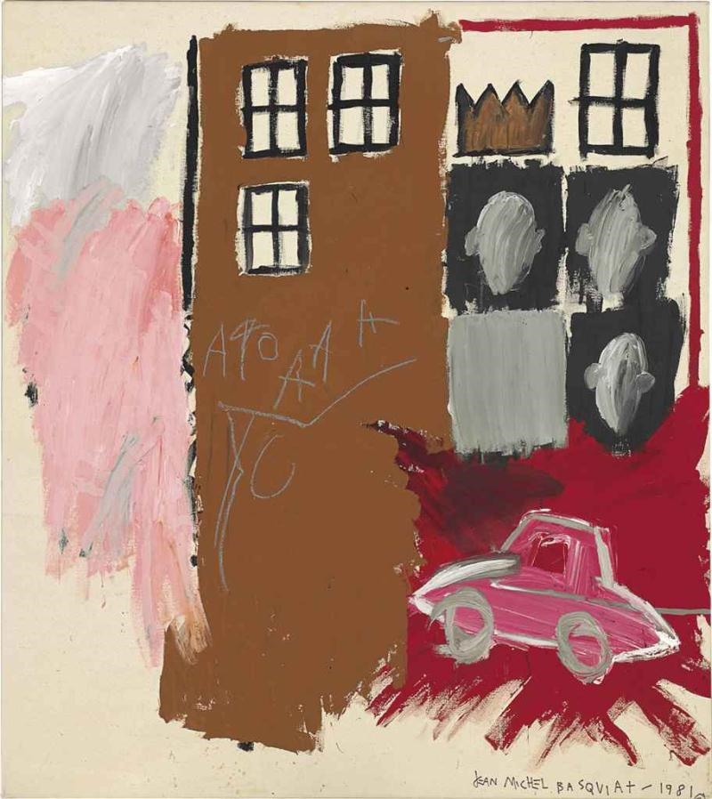 Jean-Michel Basquiat | Untitled (1981) | MutualArt