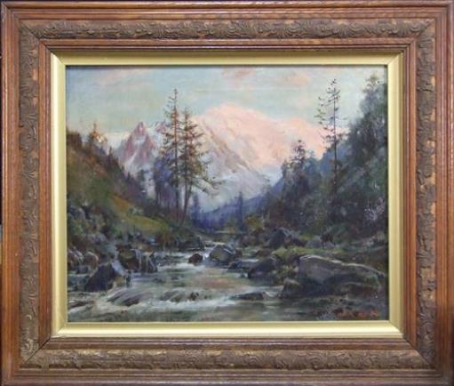David Hewitt | Mountain Riverscape | MutualArt