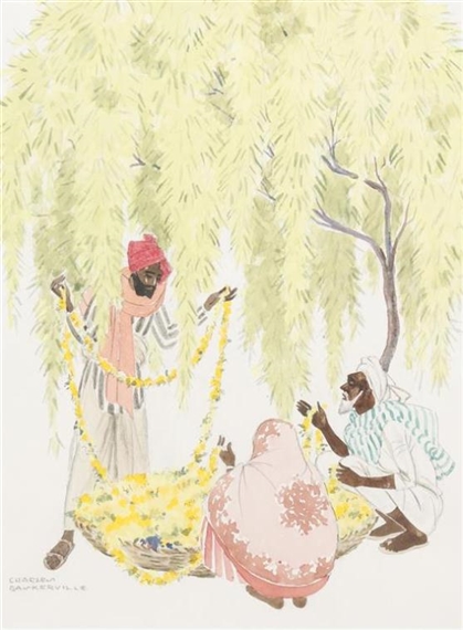 Charles Baskerville | Flower Garlands | MutualArt