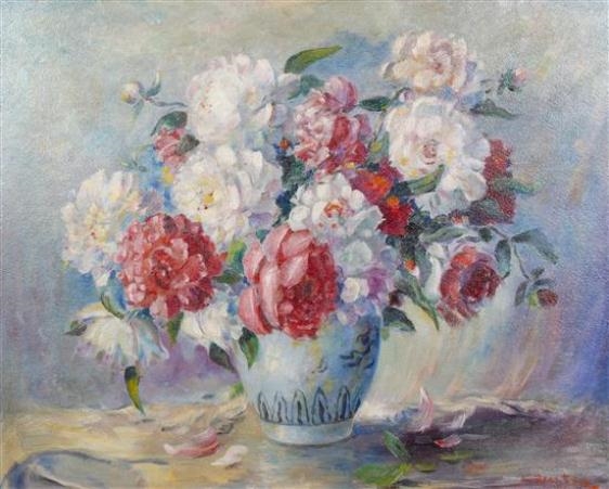 Francesco J. Spicuzza | Still Life with Flowers I | MutualArt
