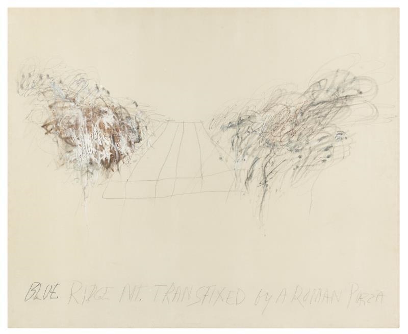Cy Twombly | Leda and the Swan (1962) | MutualArt