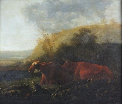 Aelbert Cuyp | Cattle Resting in a Dutch Landscape | MutualArt