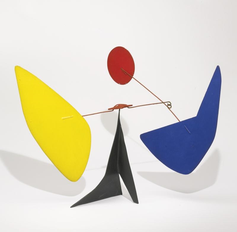 Alexander Calder | RED, YELLOW, BLUE (MAQUETTE FOR WORK IN PROGRESS ...