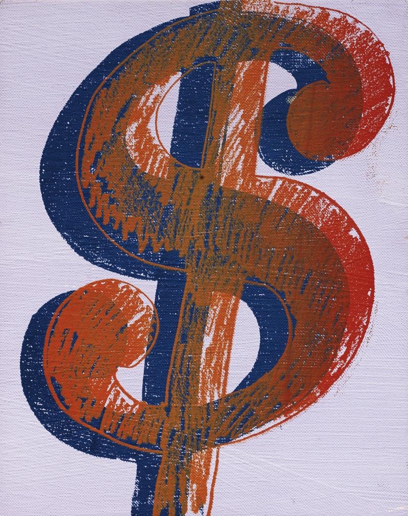 Andy Warhol | Dollar Sign (1981) | MutualArt