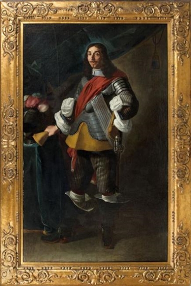 Luigi Gentile | Portrait de gentilhomme en cuirasse | MutualArt