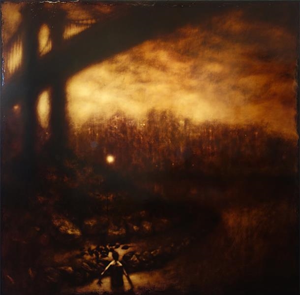 Peter Drake | Bridge (1990) | MutualArt