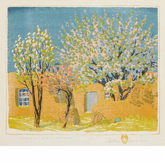 Gustave Baumann | SPRING, NEW MEXICO (1924) | MutualArt