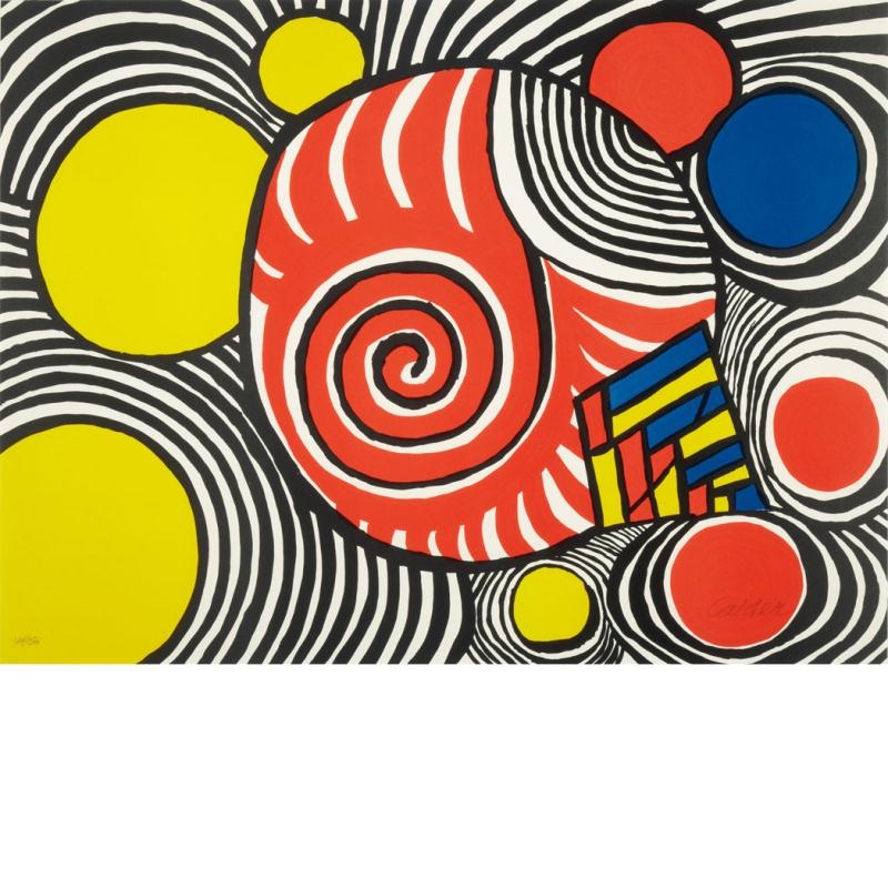Alexander Calder | CIRCLES AND SPIRALS | MutualArt