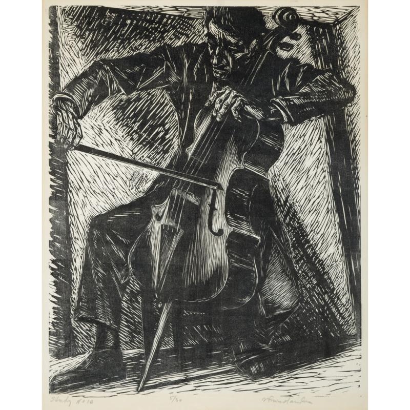 Isac Friedlander | SELF-PORTRAIT NO. 4 (1939) | MutualArt