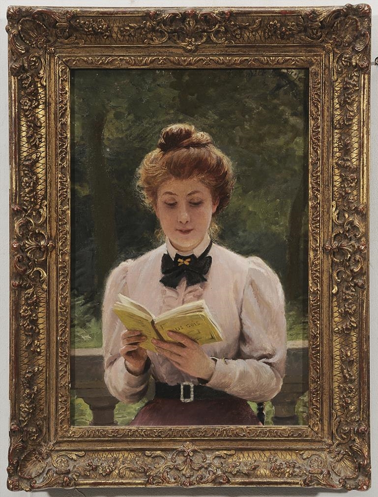 Louis-Emile Adan | La Lecture | MutualArt