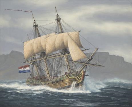 Peter Gerd Bilas | De Jonge Thomas Approaching Table Bay | MutualArt