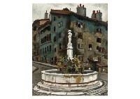 Takanori Oguiss | Quartier du Temple, Ruelle (1935) | MutualArt