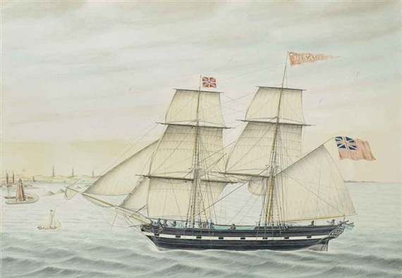 Charles L. Sallée, Jr. | 2 Works: The English Brig Rival of Montrose ...