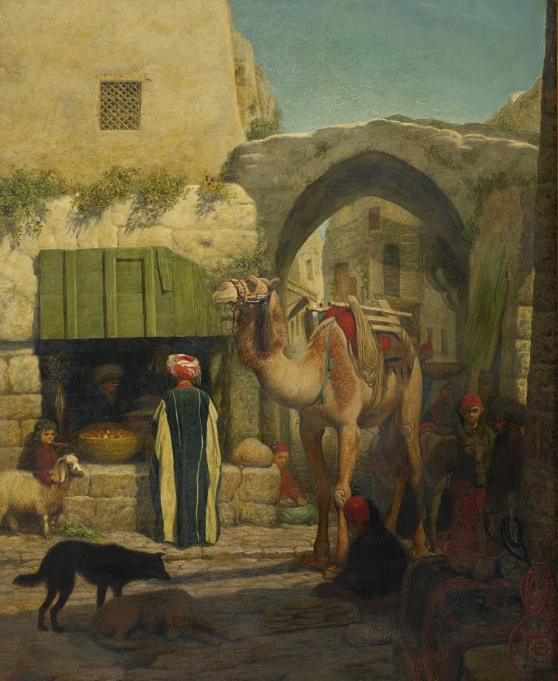 William J. Webbe | A STREET IN JERUSALEM (1863) | MutualArt