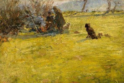 Robert Hermann Sterl | APOTHEKE IN LAUENSTEIN (Circa 1892) | MutualArt