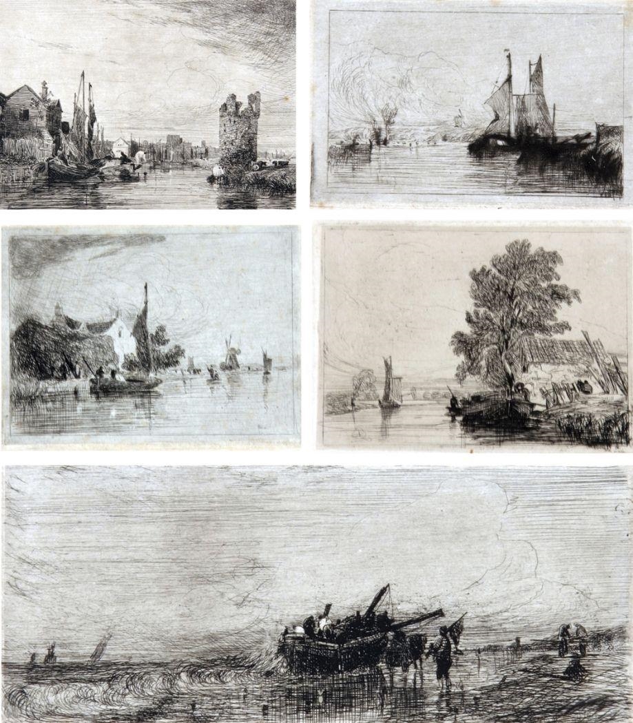 Thomas Lound | Devil's tower surlingham ferry river scene near carrow ...