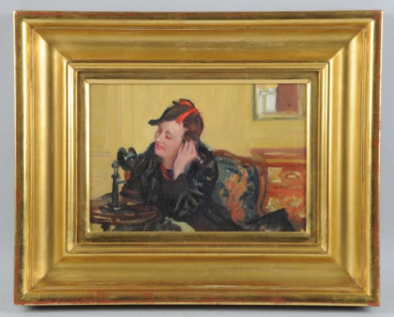 Charles Hoffbauer | The Telephone | MutualArt