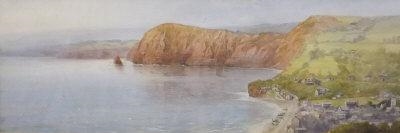 Arthur W. Perry | Sidmouth from Salcombe Hill | MutualArt