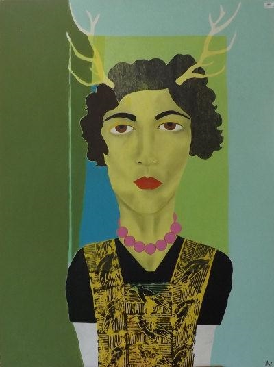 Anne Whetter | Female portrait | MutualArt