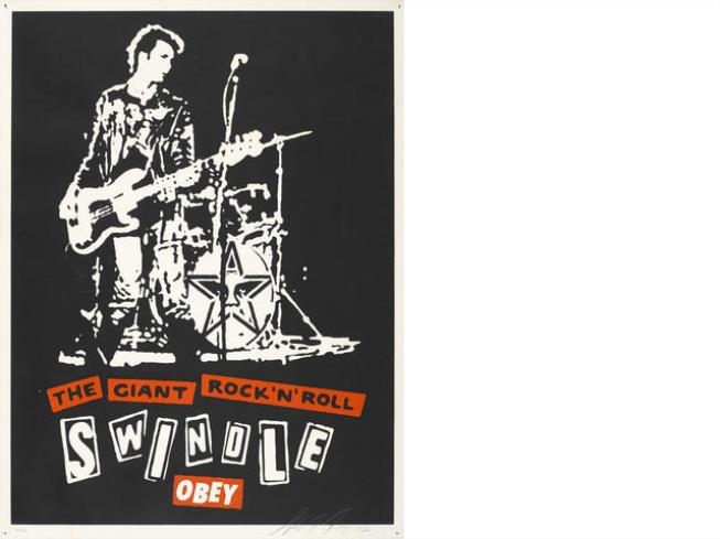 Shepard Fairey | 2 Works: Flava Flav & Chuck D (2002) | MutualArt