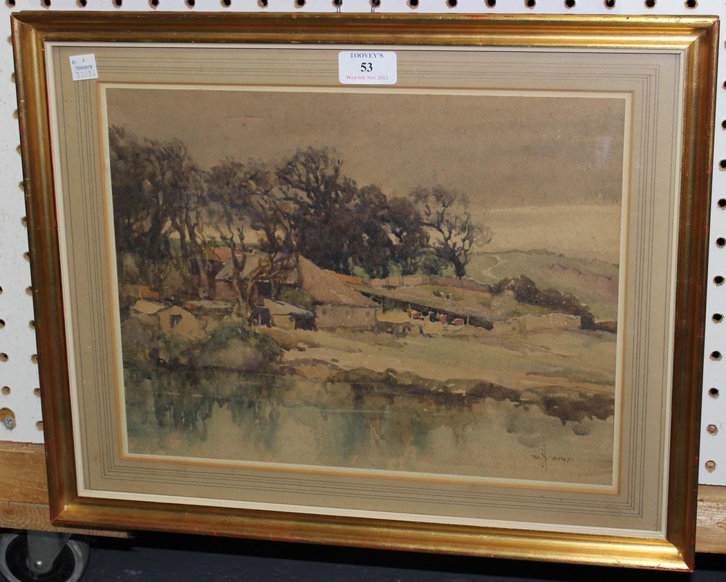 William Hyams | View of a Farmstead | MutualArt