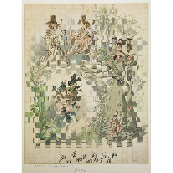 Jiri Kolar | UNTITLED (COLLAGE OF A FISHERMAN) | MutualArt