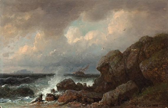 Kummer Robert | STÜRMISCHE SEE (1878) | Artwork performance at auction ...