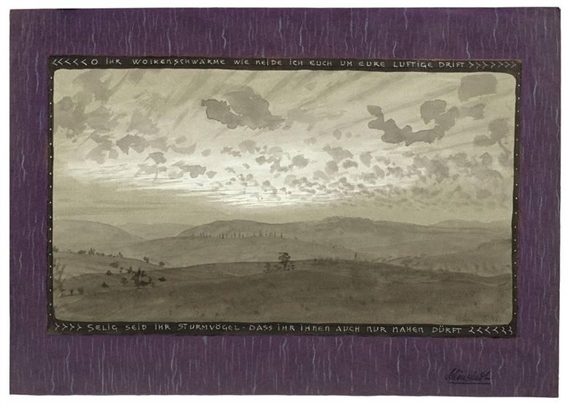 Hugo Höppener | O IHR WOLKENSCHWÄRME (1898) | MutualArt