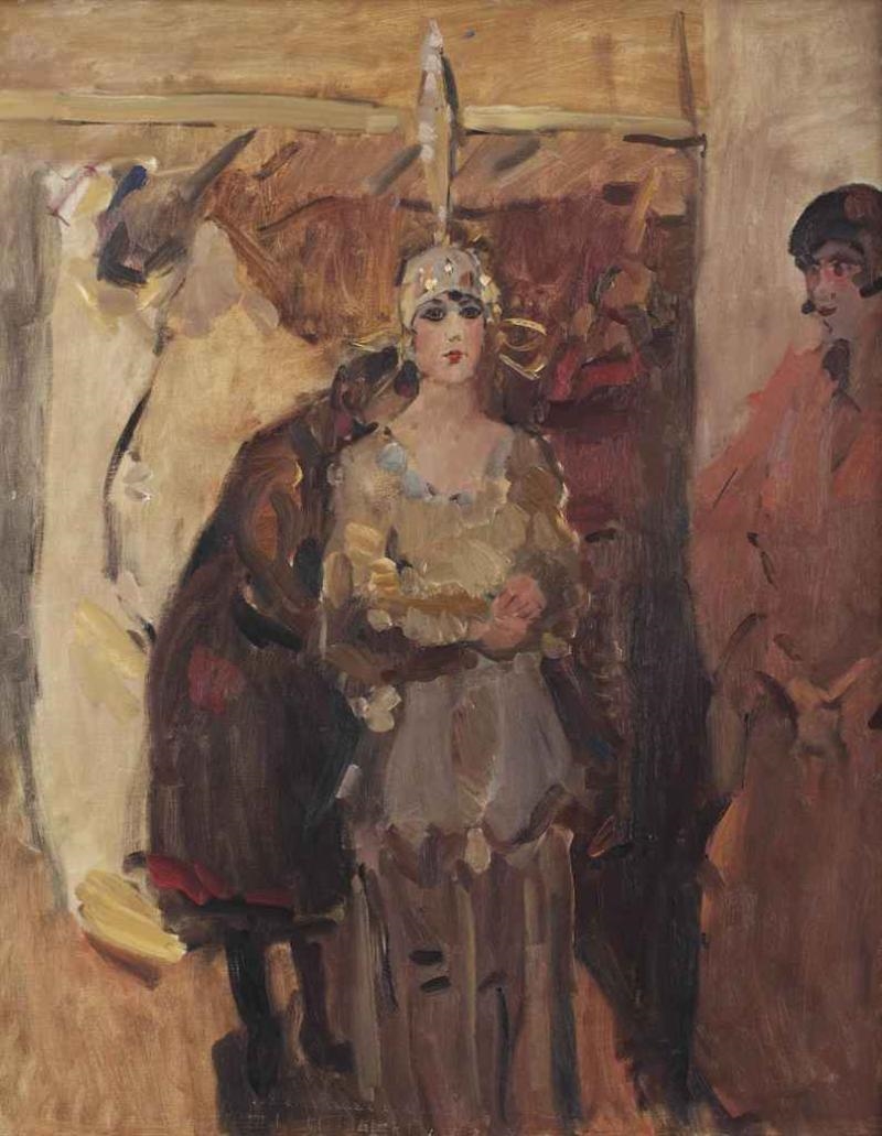 Isaac Israëls | the preparation for the dance | MutualArt