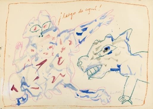 Lucebert | San Roque (1966) | MutualArt