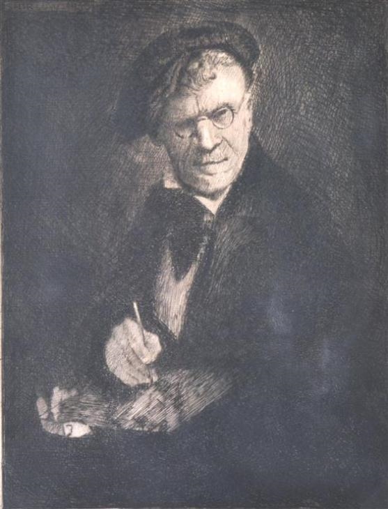 John Shirlow | Self Portrait (1930) | MutualArt