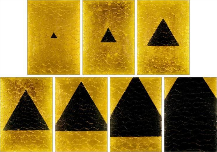 Nobuo Sekine | IMAGES OF PERCEPTION-PYRAMIDS | MutualArt