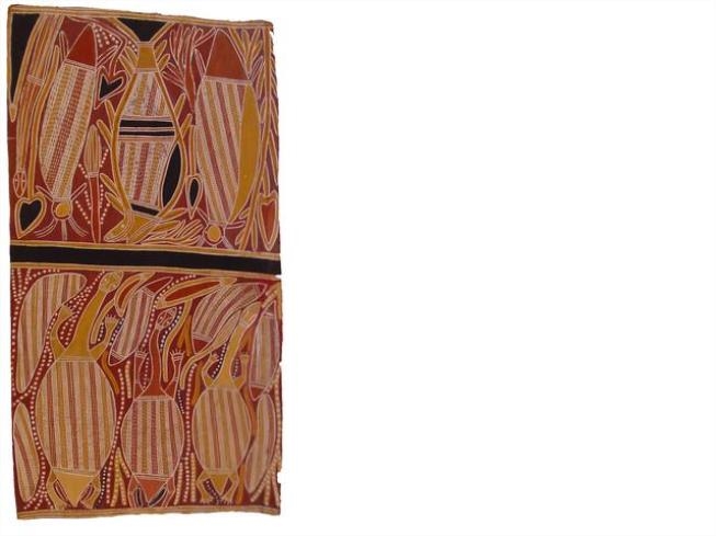 Johnny Bulun Bulun | Sacred Waterholes of the Artist's Clan | MutualArt