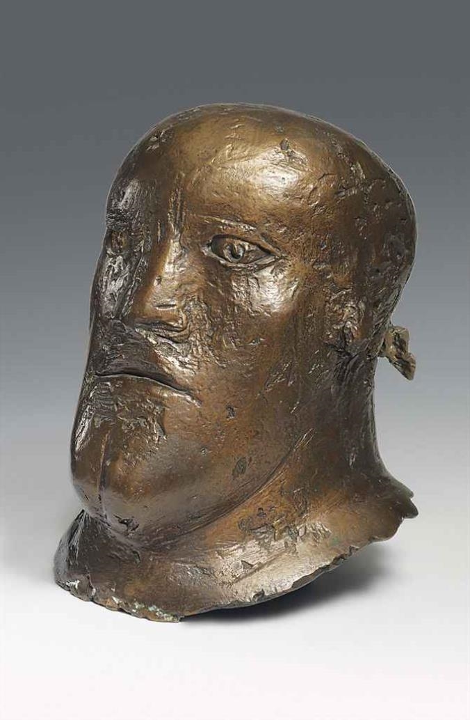Elisabeth Frink | Soldier's Head III (1965) | MutualArt