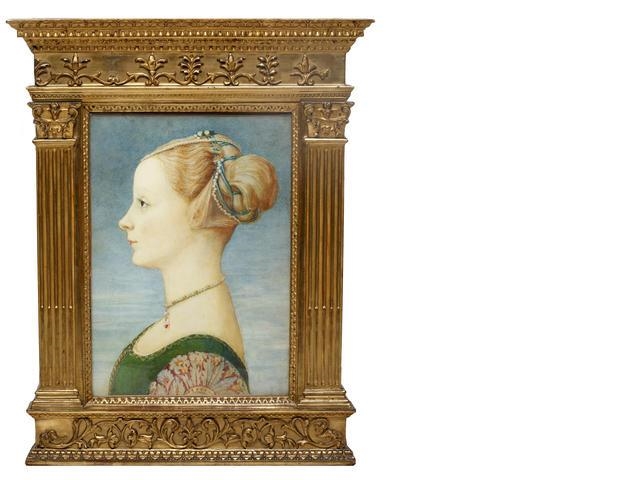 Piero Pollaiuolo | Portrait of a young woman | MutualArt
