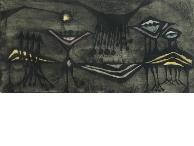 Geoffrey Petts Clarke | Birth of a flower (1951) | MutualArt