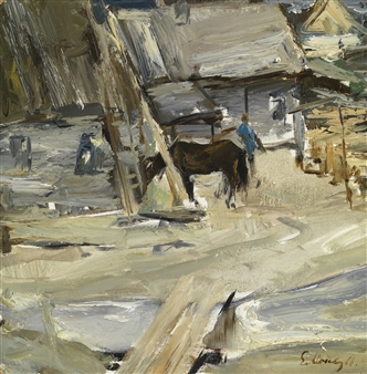 Evsey Moiseenko | 15 Artworks at Auction | MutualArt