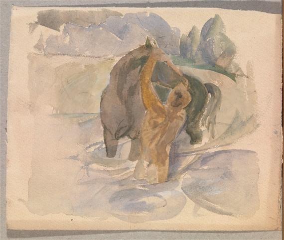 Alexander Vasilievich Shevchenko | On the Yauza River (1903) | MutualArt