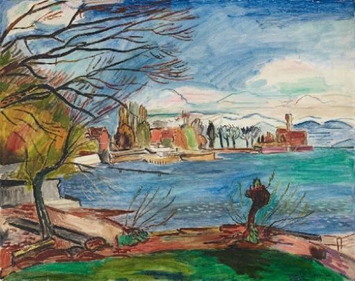 Hans Purrmann | SONNIGE LANDSCHAFT | MutualArt