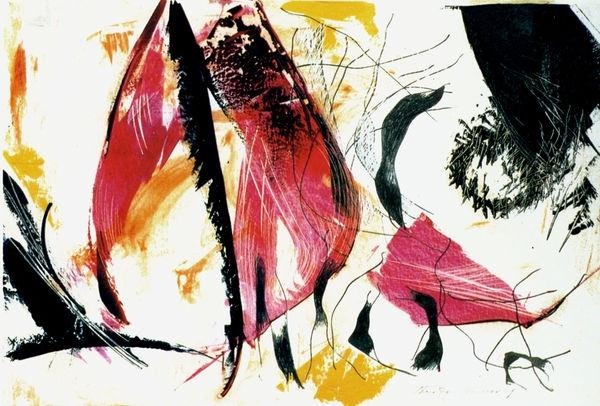 Theodor Werner | Komposition 128/59 (1959) | MutualArt