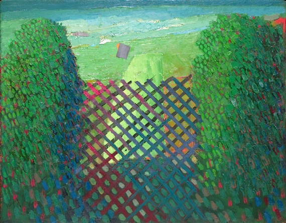 Alfred Stockham | Yacht and Trellis | MutualArt