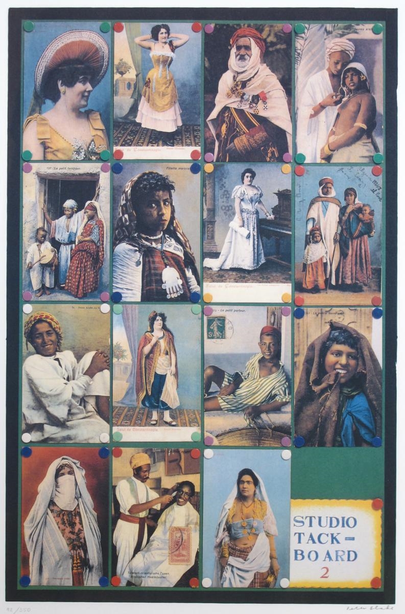 Peter Blake | Studio Tackboard II | MutualArt