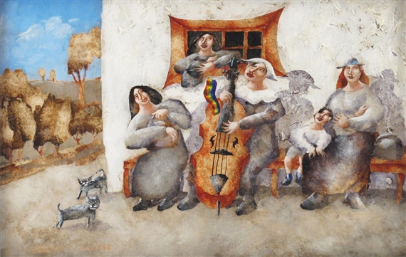 Harold Bilson | The Cellist (1998) | MutualArt