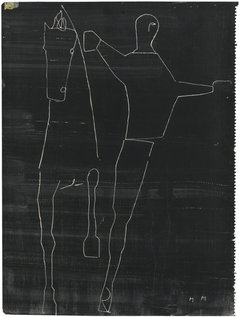 Marino Marini | CAVALLO E CAVALIERE (1946) | MutualArt