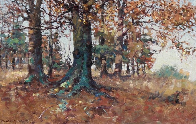 Elizabeth A. McGillivray Knowles | BEECH WOOD IN AUTUMN (1914) | MutualArt